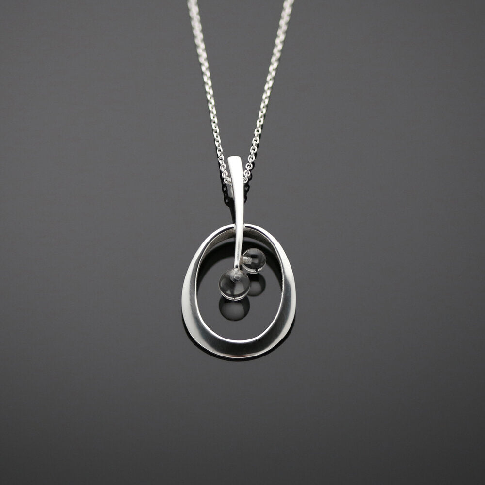 Chao & Eero Raindrop Pendant Necklace – Touch of Finland