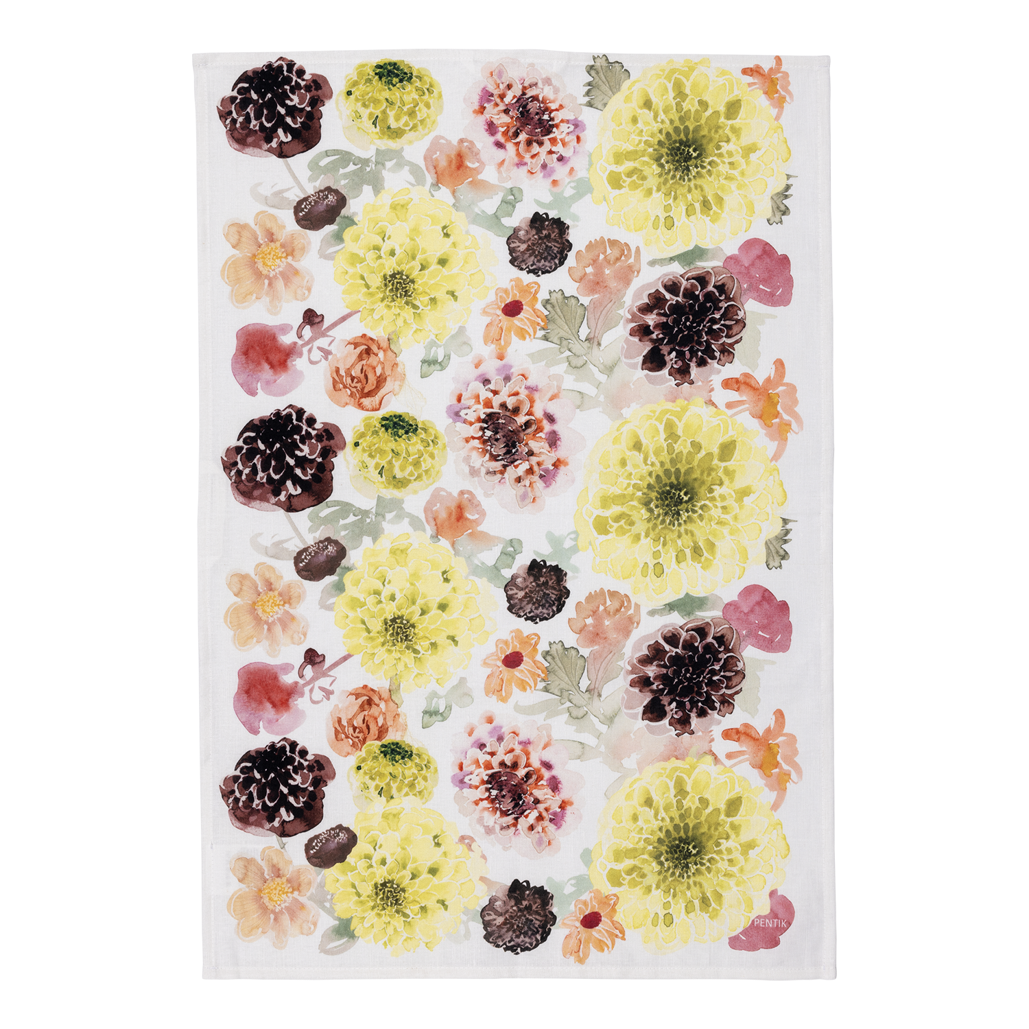 Pentik Daalia Kitchen Towel, multicolor – Touch of Finland