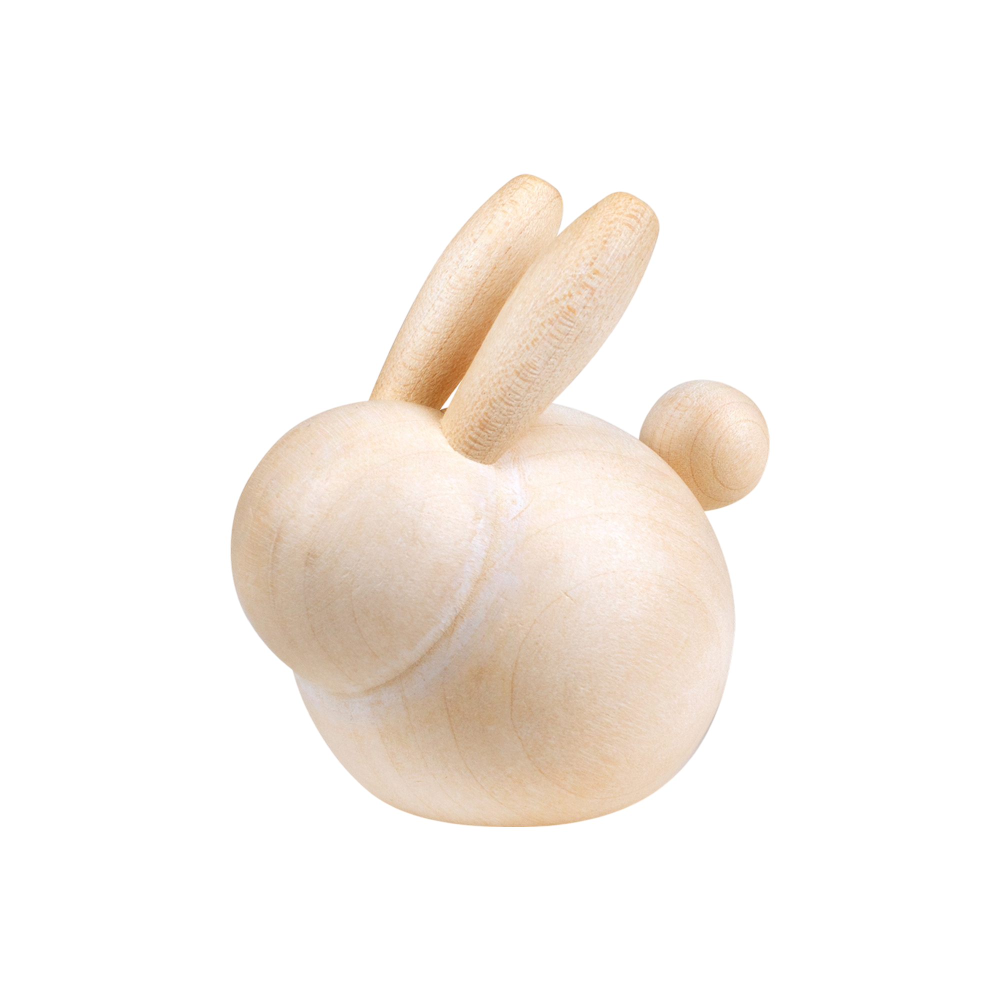 Aarikka Wooden Bunny Figurine, white – Touch of Finland