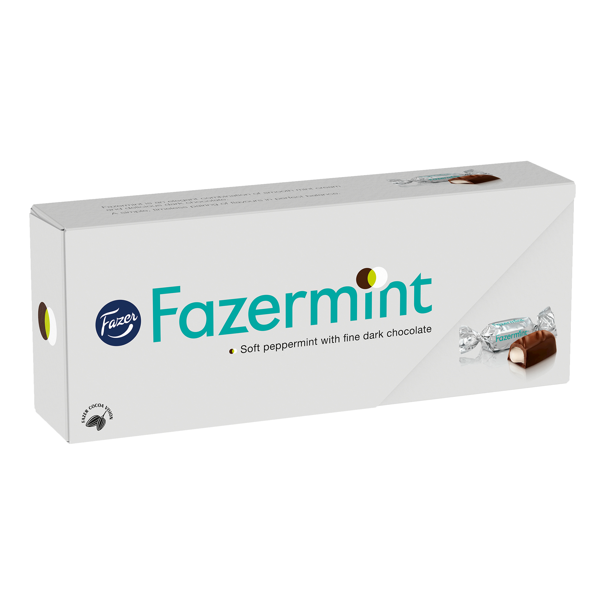 Fazer Fazermint Dark Chocolate Peppermint Creams Box (250g) – Touch of ...