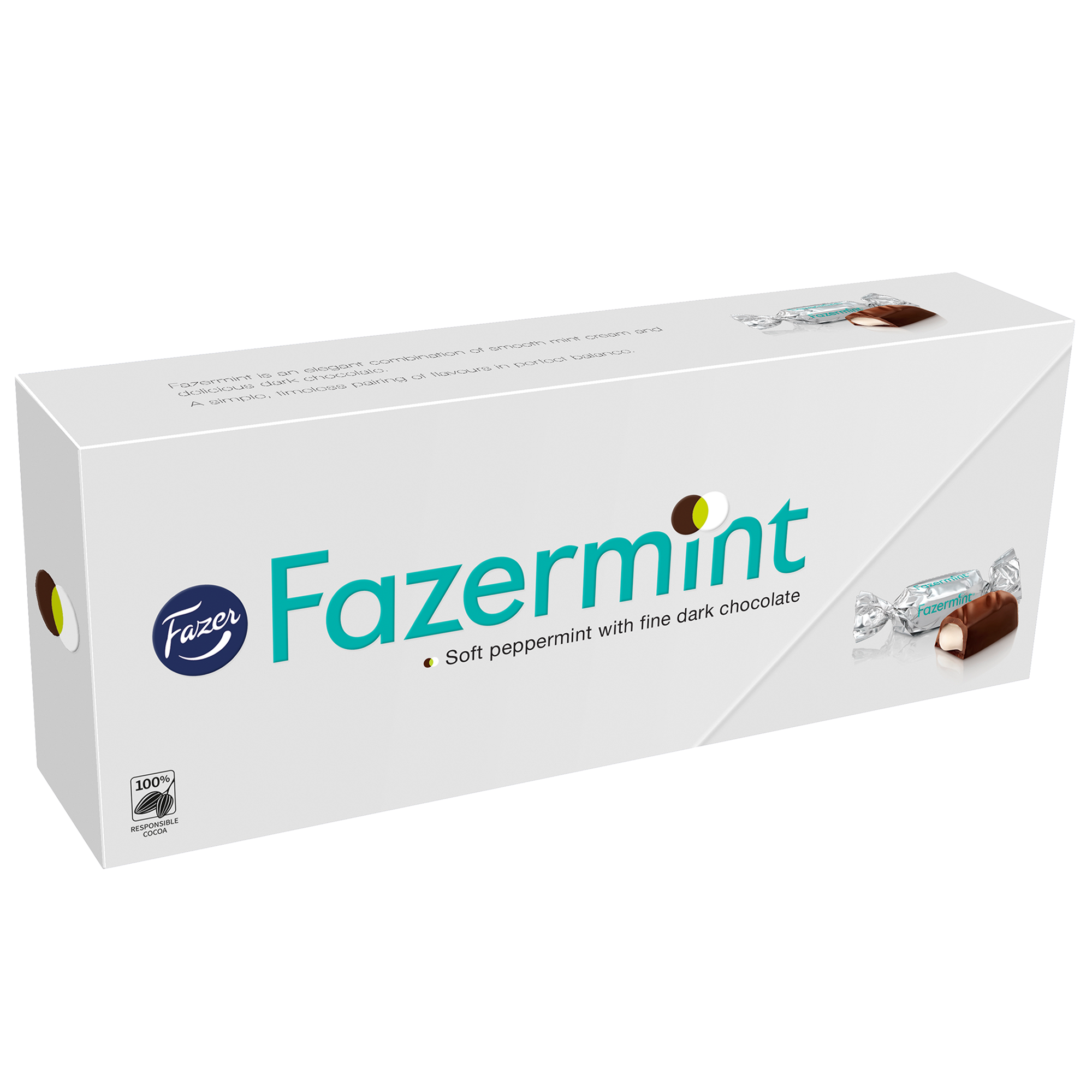 Fazer Fazermint Dark Chocolate Peppermint Creams Box (250g) – Touch of ...