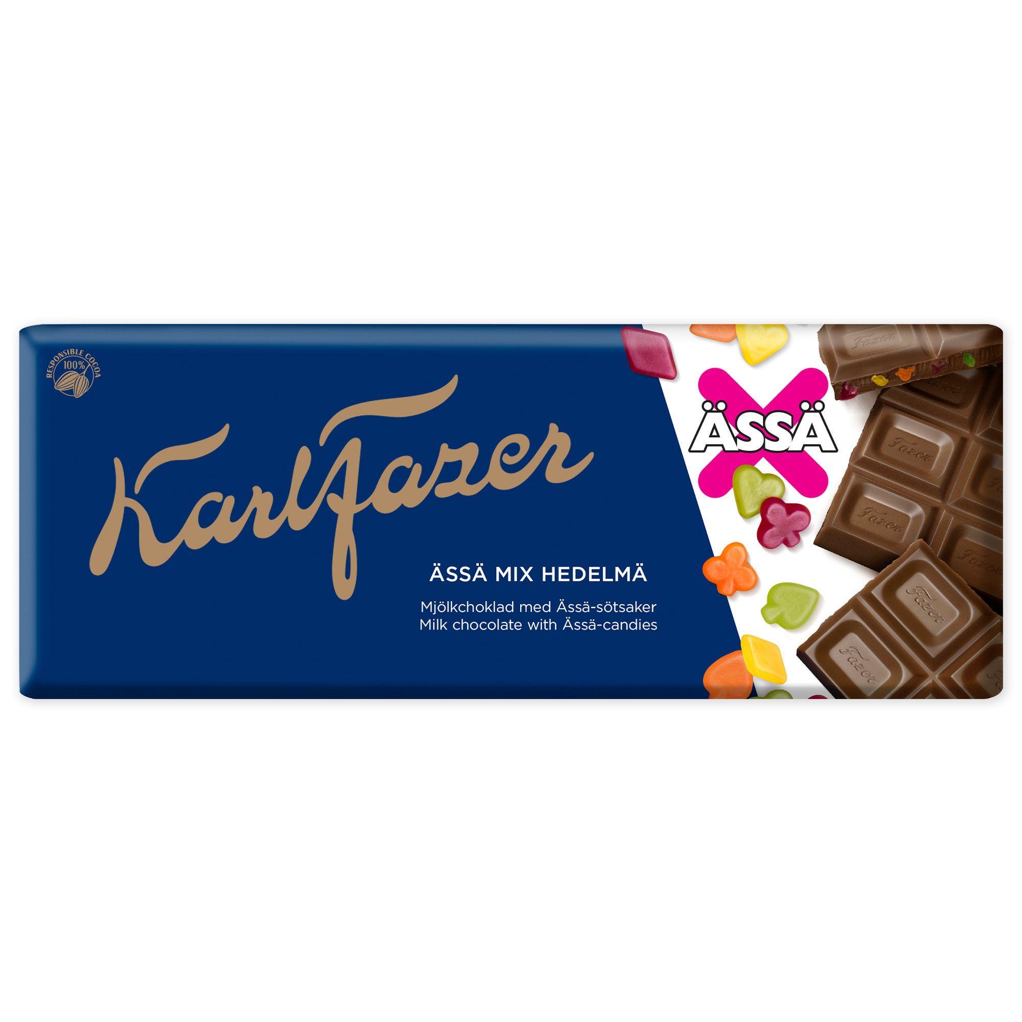Fazer Milk Chocolate Ässä Mix Bar (200g) – Touch of Finland