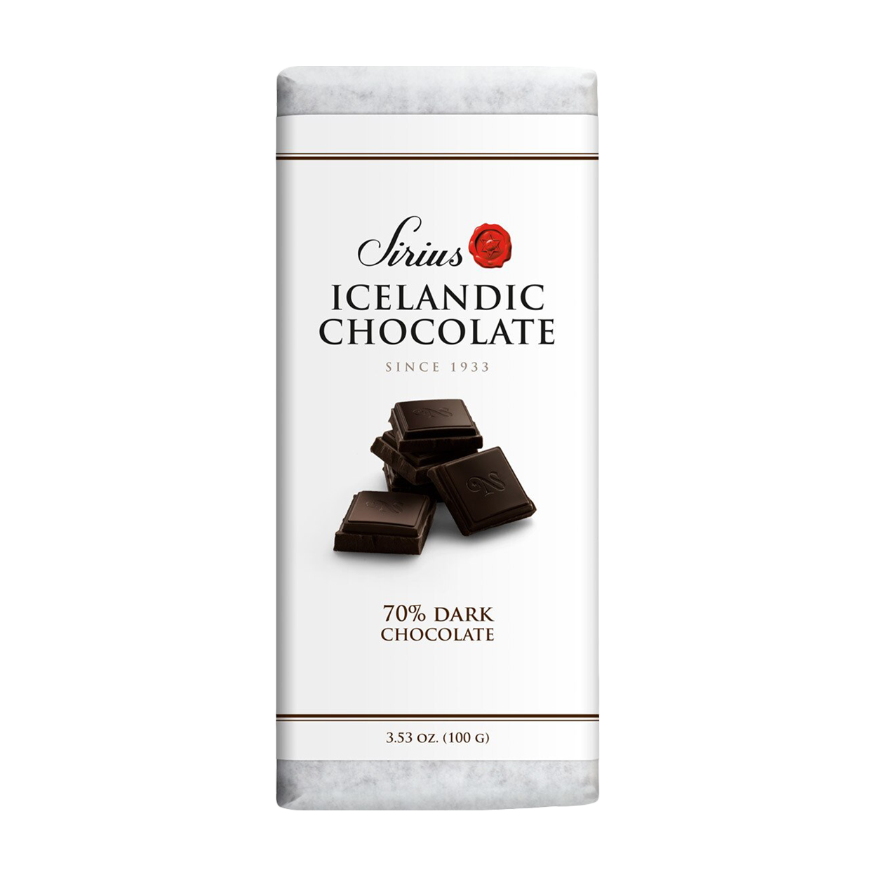 Sirius 70% Dark Chocolate Bar (100g) – Touch of Finland