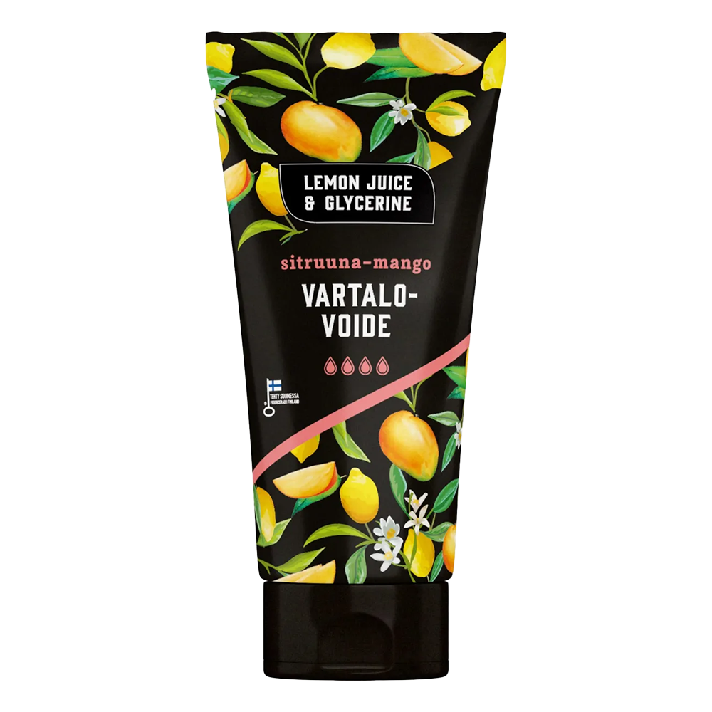 Lemon Juice & Glycerine Lemon-Mango Body Cream – Touch of Finland