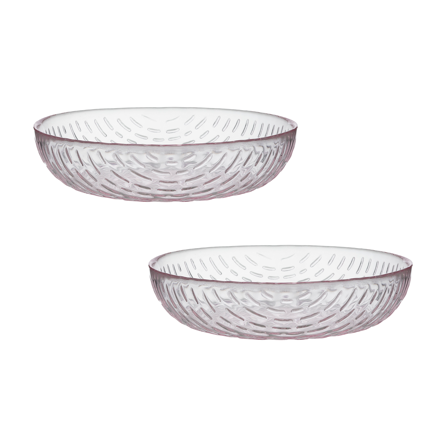 Marimekko Syksy Light Pink Glass Bowls (Set of 2) – Touch of Finland