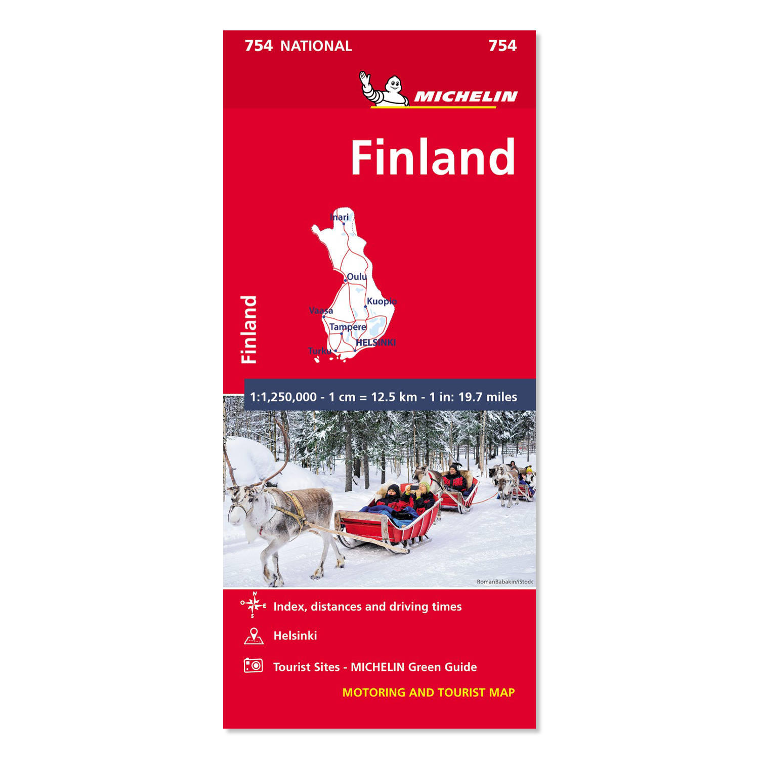 Michelin Finland Tourist Map – Touch of Finland