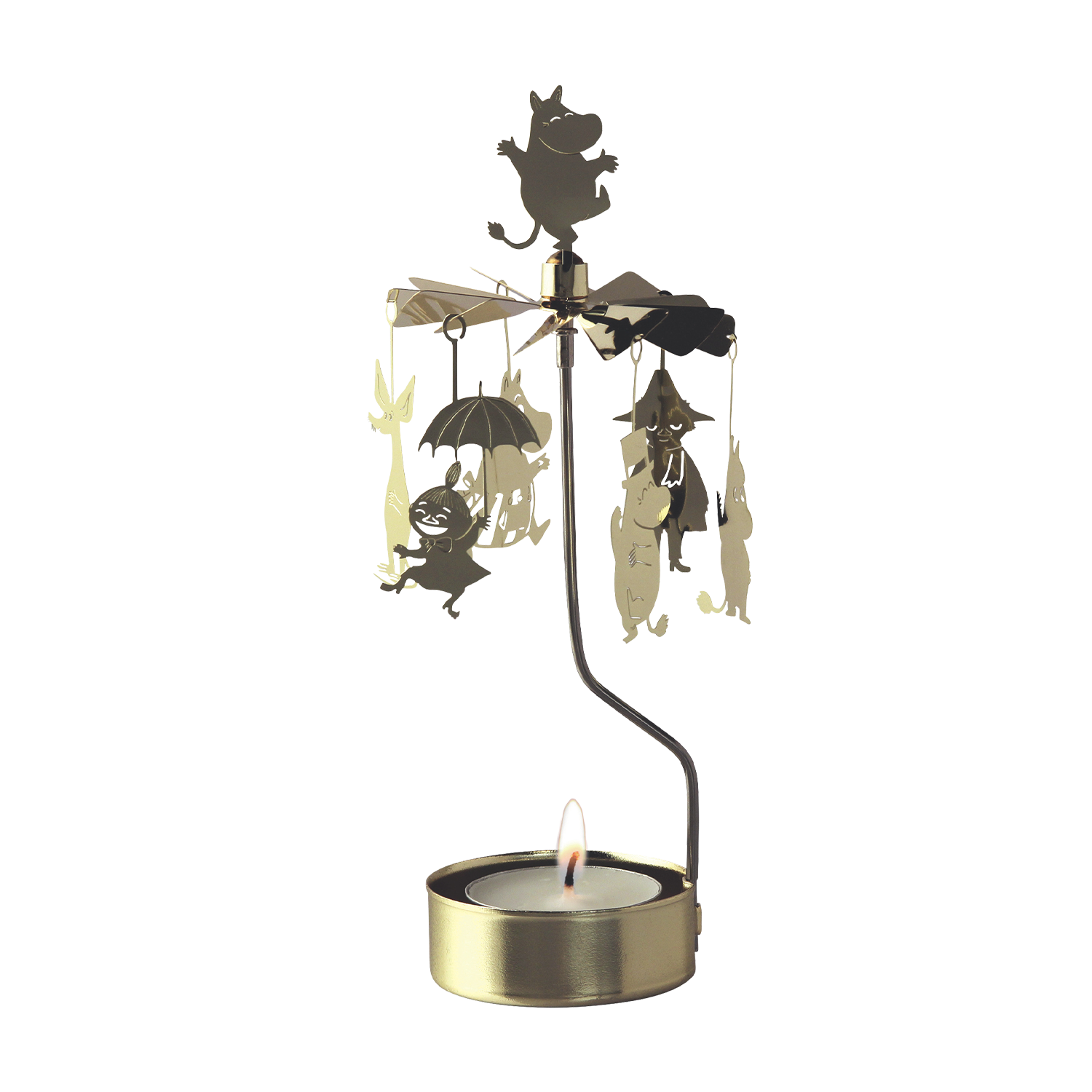 Moomin Family Gold Angel Chime – Touch of Finland