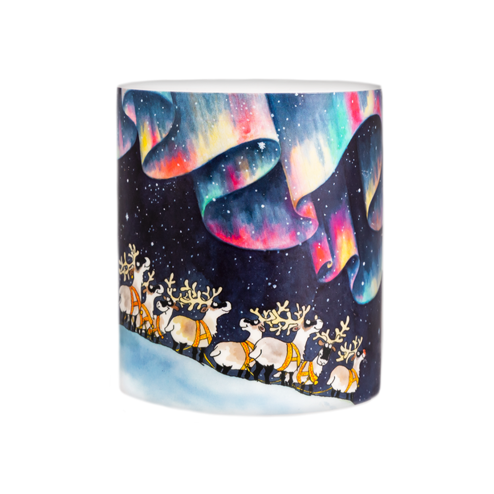 Muurla Northern Lights Large Candle – Touch of Finland