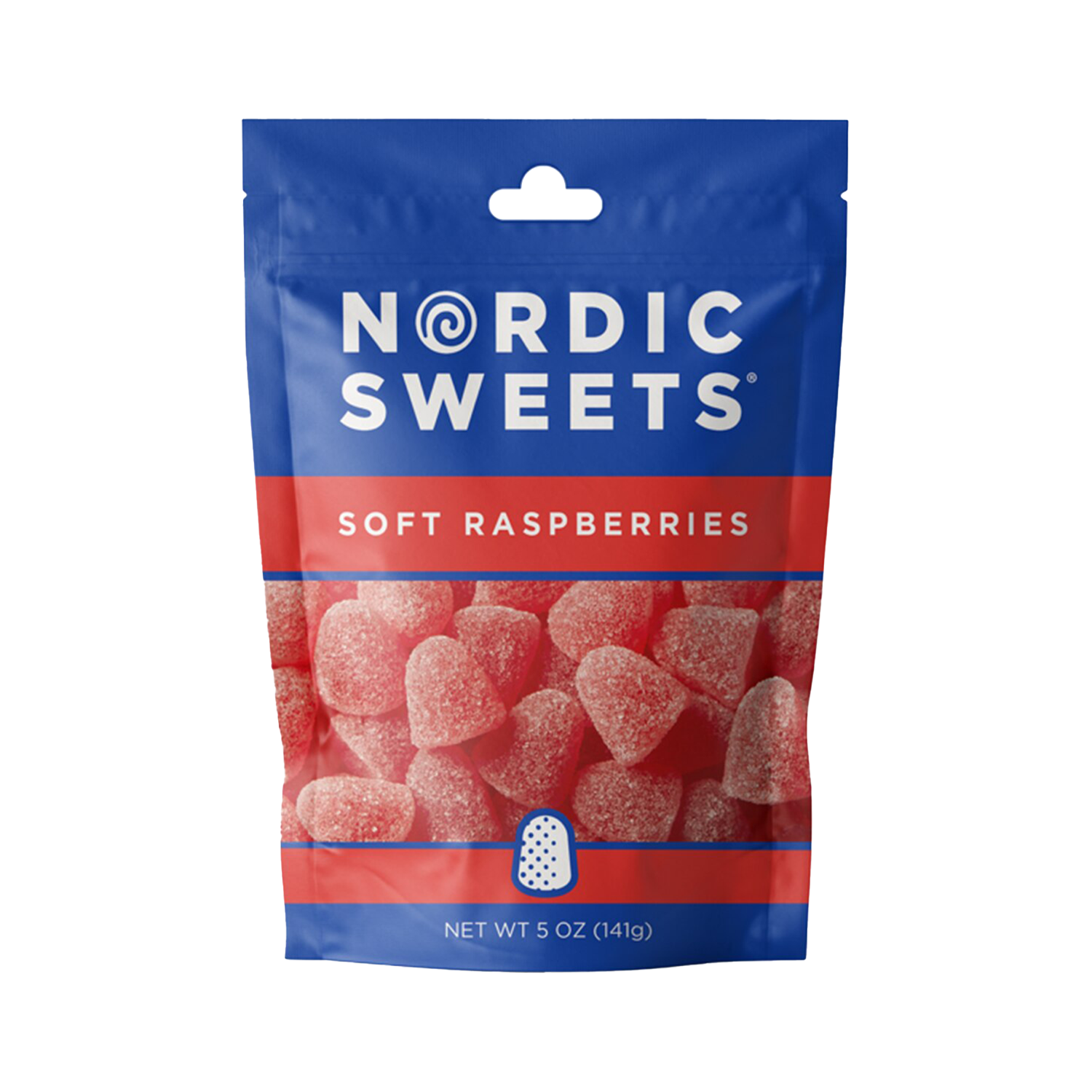 Nordic Sweets Soft Raspberries (141g) – Touch of Finland