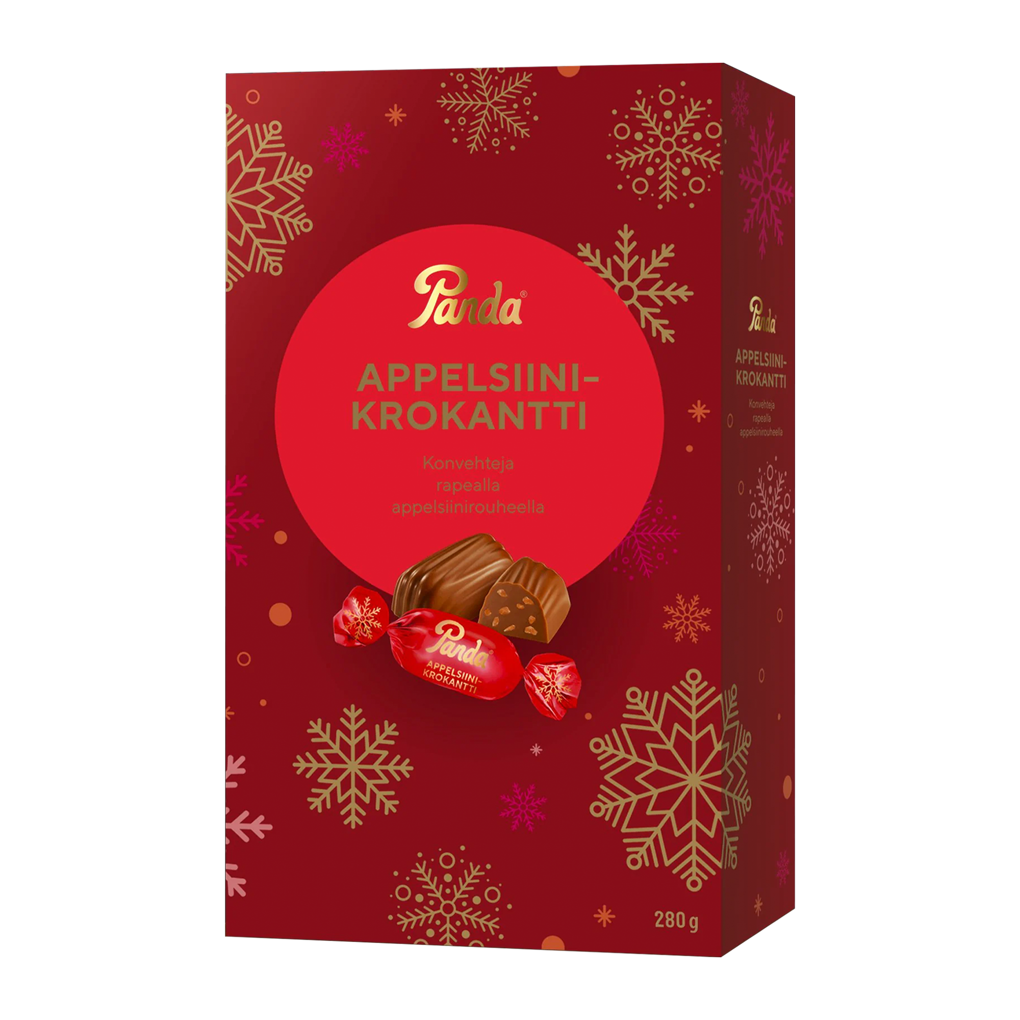 Panda Orange Crisp Milk Chocolates Box (280g) – Touch of Finland