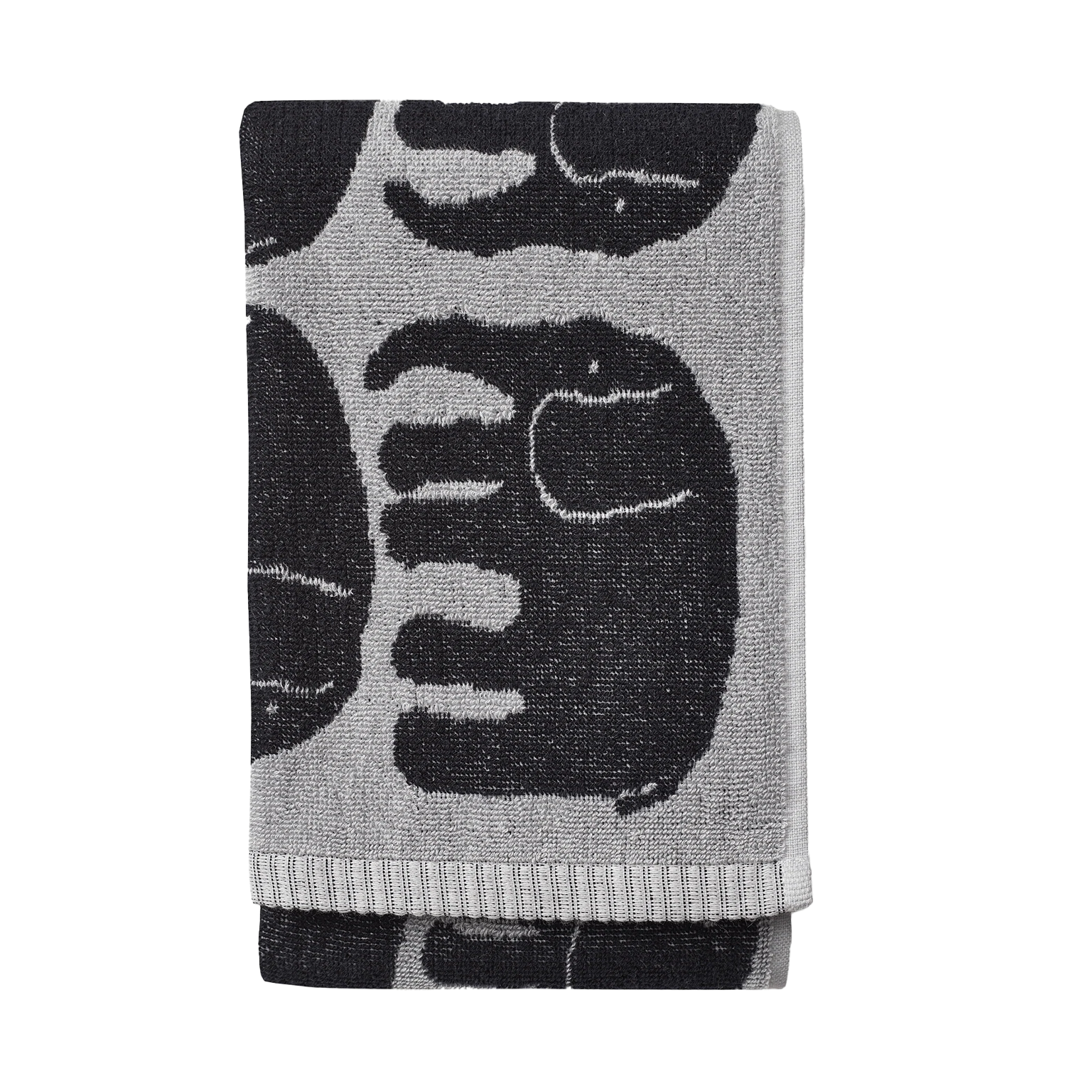Finlayson Elefantti Vapaa Hand Towel, black – Touch of Finland