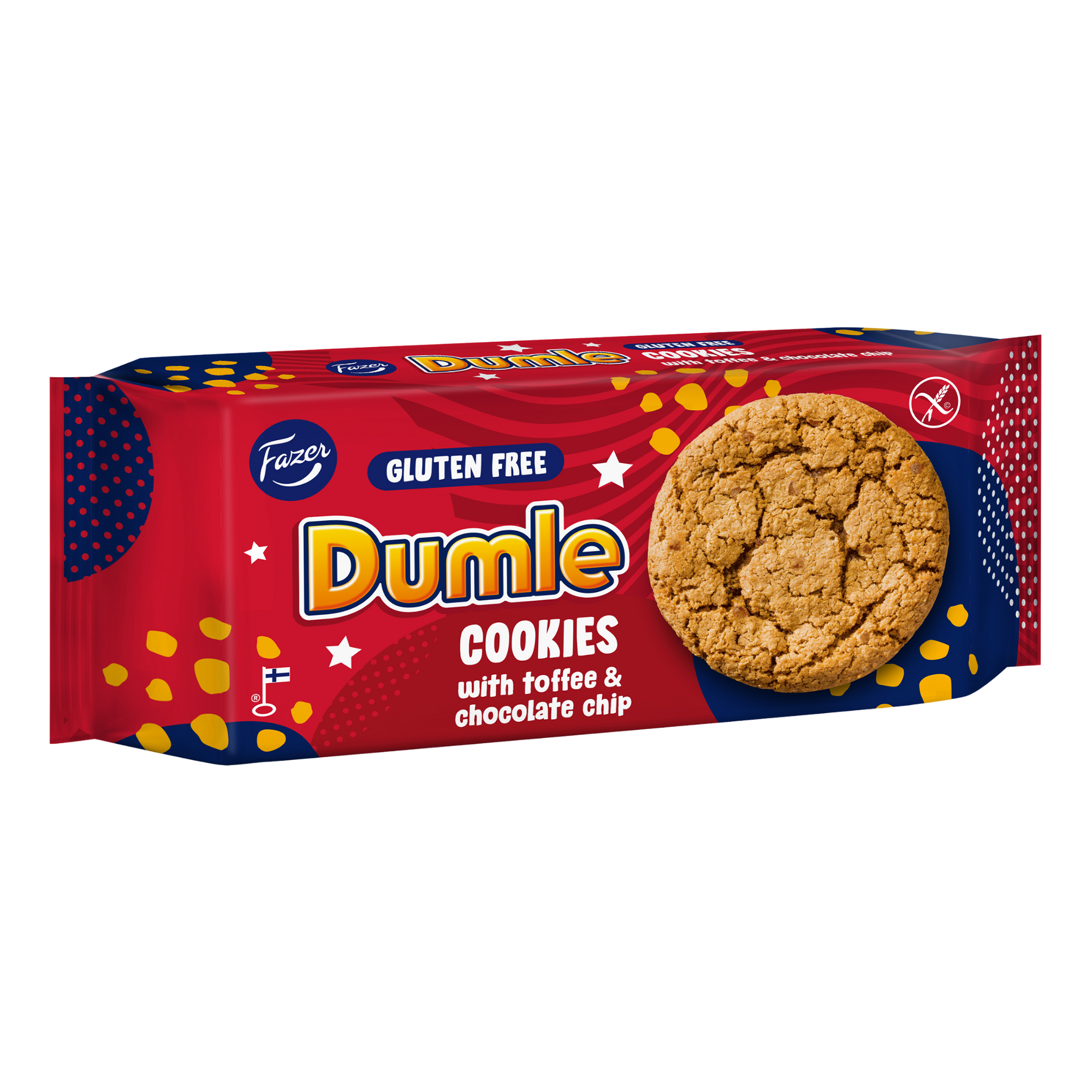 Fazer Dumle Toffee w/ Chocolate Chip Cookies (140g) – Touch of Finland