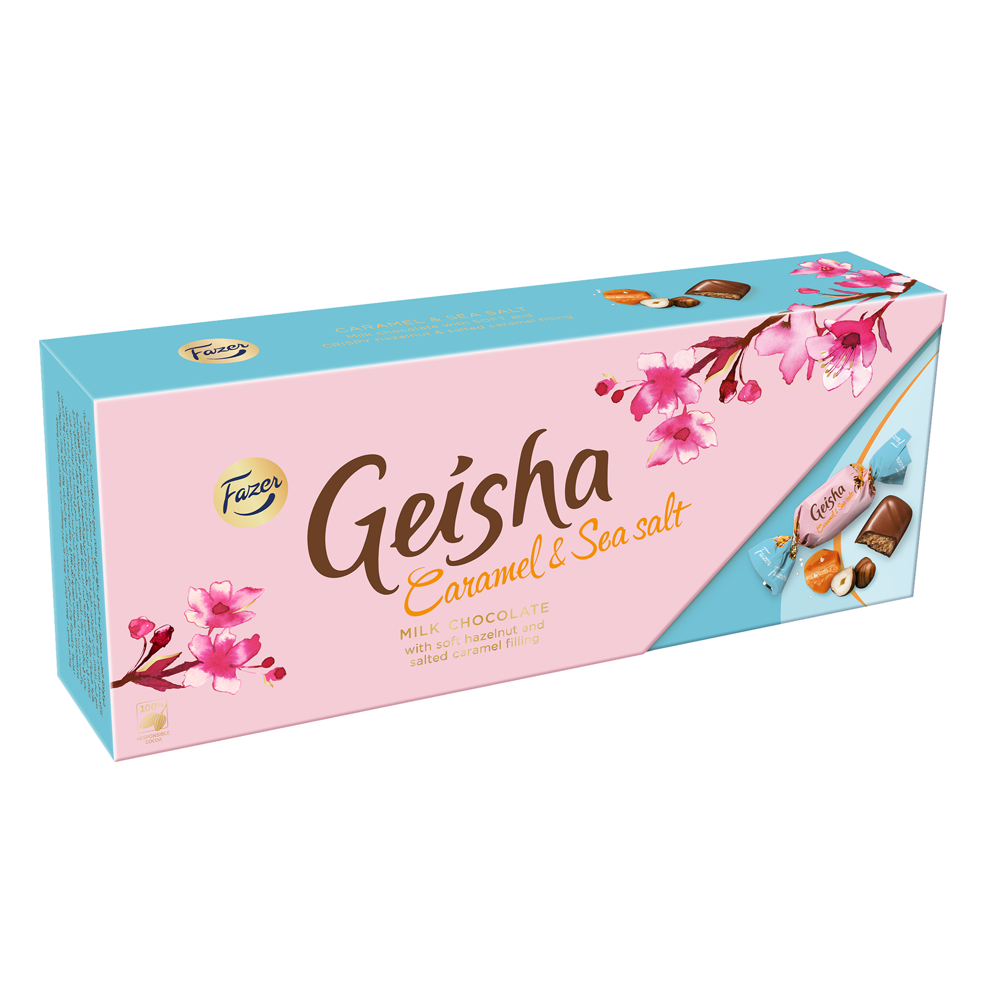 Fazer Geisha Caramel Sea Salt Milk Chocolates Box (270g) – Touch of Finland