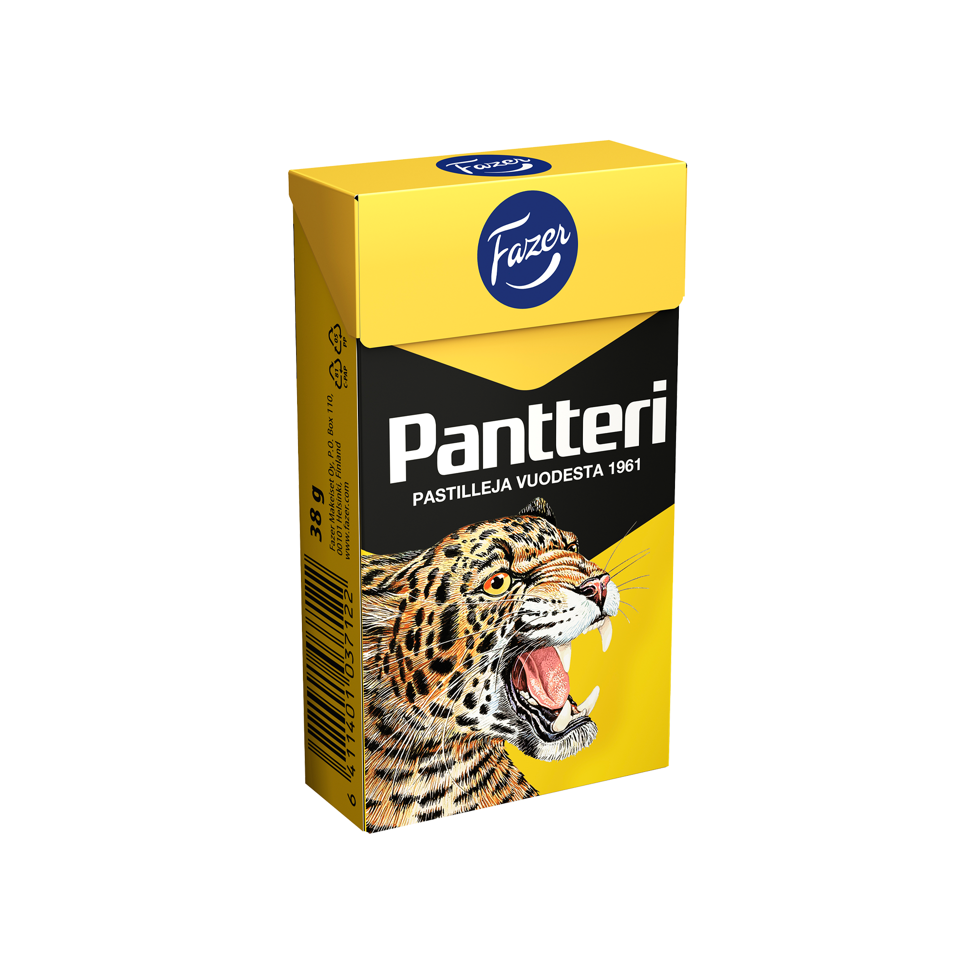 Fazer Pantteri Salmiakki Pastilles (38g) – Touch of Finland