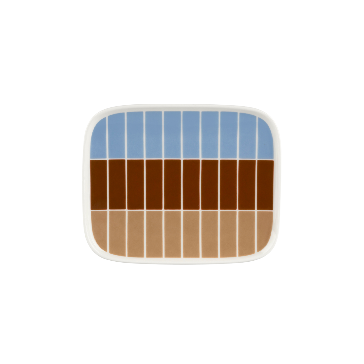 Marimekko Tiiliskivi Small Rectangular Plate – Touch of Finland