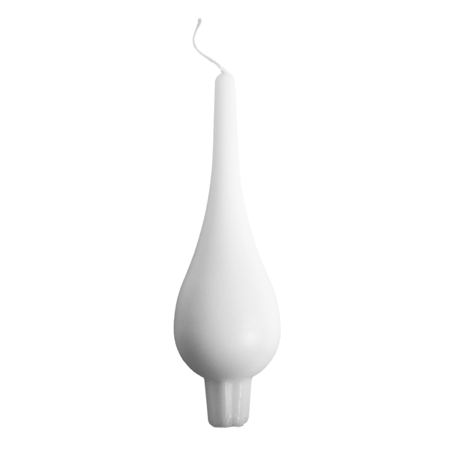 Swedish Large Drop Candle White – Touch of Finland