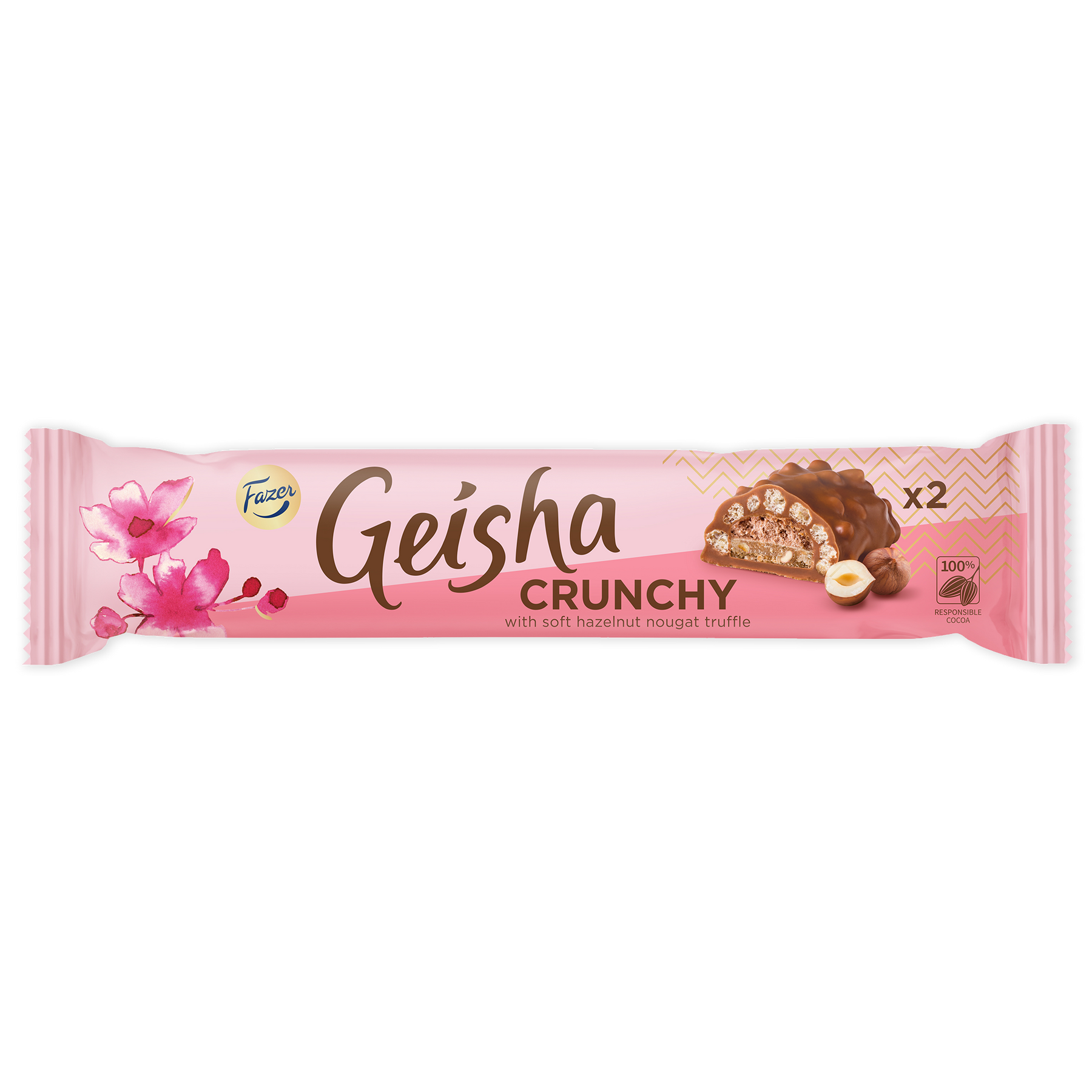 Fazer Geisha Milk Chocolate Crunchy Bar (50g) – Touch of Finland