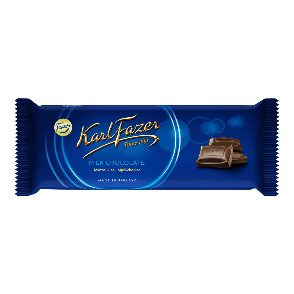 Fazer "Blue" Milk Chocolate Bar (70g) – Touch of Finland
