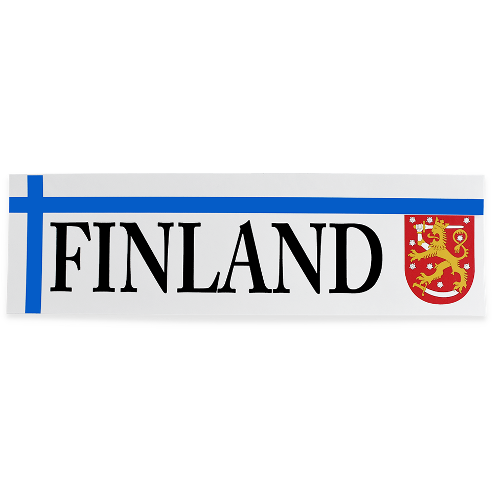 Finland Coat of Arms Bumper Sticker – Touch of Finland
