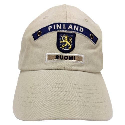 Finnish Hat - Finland Crest, Khaki – Touch of Finland