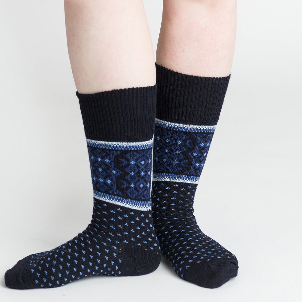Merino Wool Socks - Ilmari, Blue – Touch of Finland