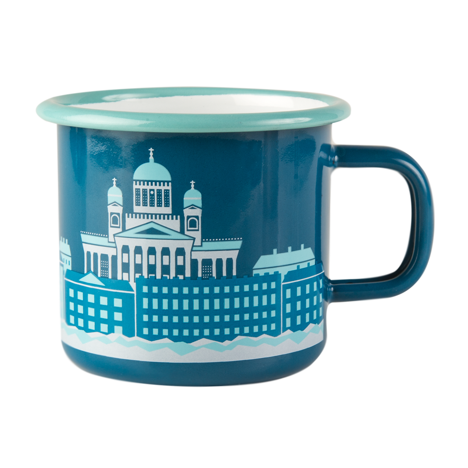 Muurla Helsinki Enamel Mug – Touch of Finland