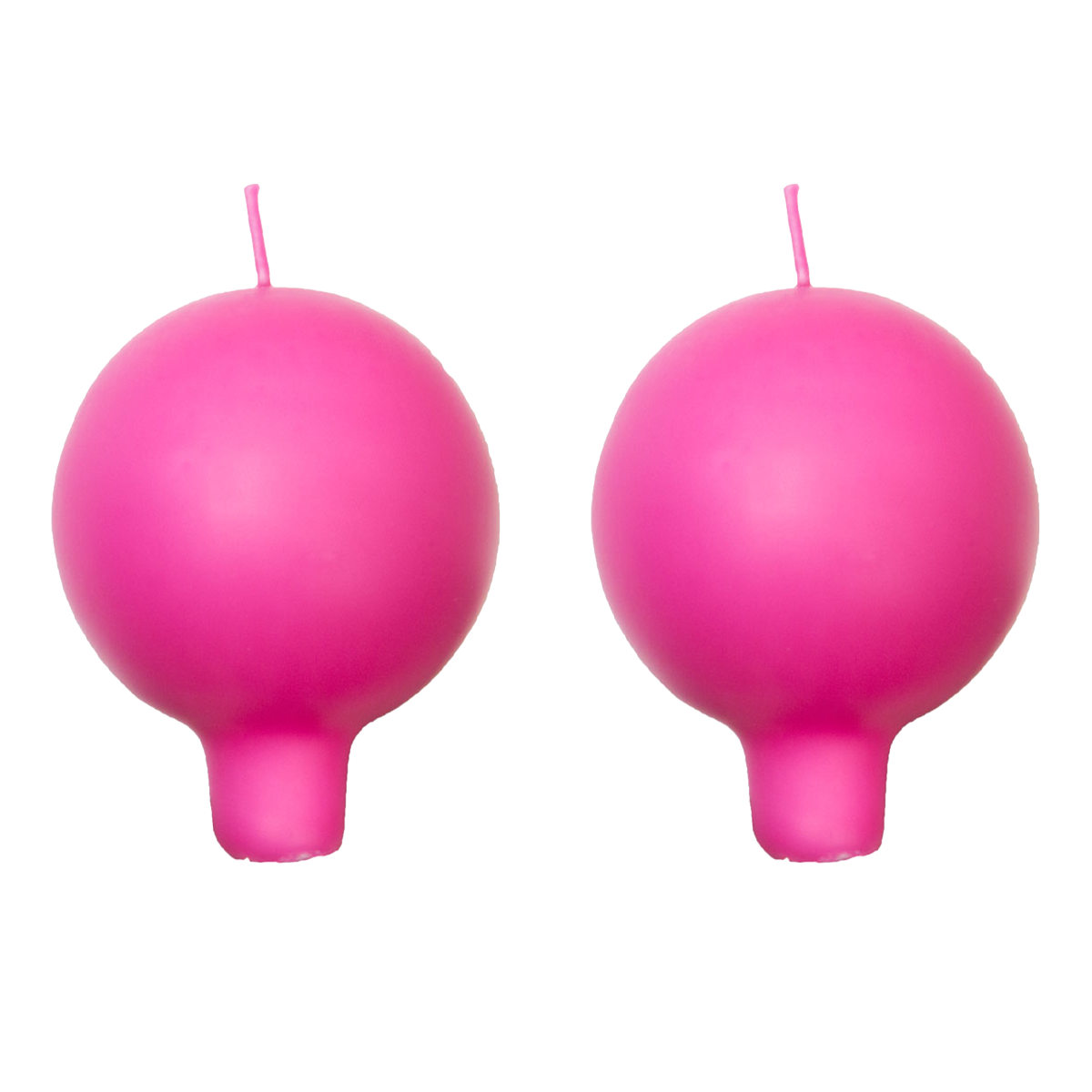 Finnish Footed Ball Candle Pink (Set of 2) – Touch of Finland
