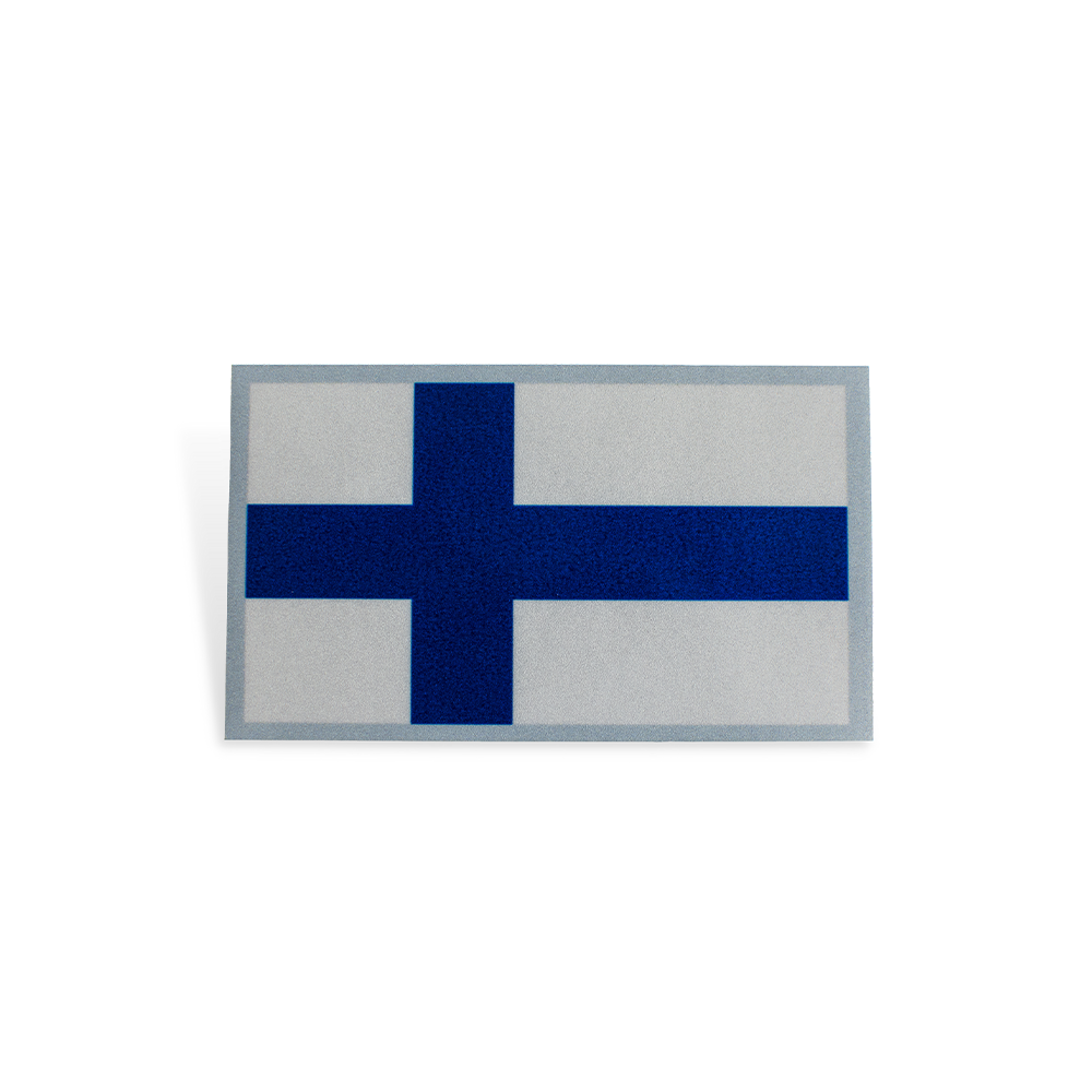 Finnish Flag Reflective Decal – Touch of Finland